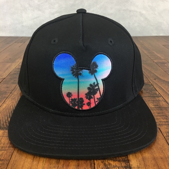 Neff | Accessories | New Neff Disney Mickey Mouse Palms Hat Snapback ...